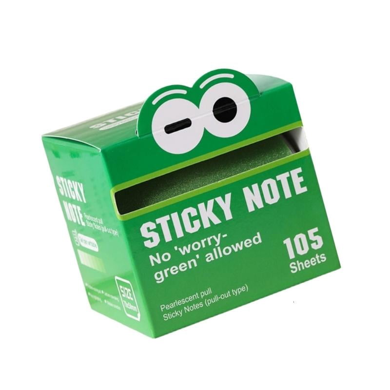 CEORPER Adhesive Stick Note Cartoon Design Pull Tab System for ...