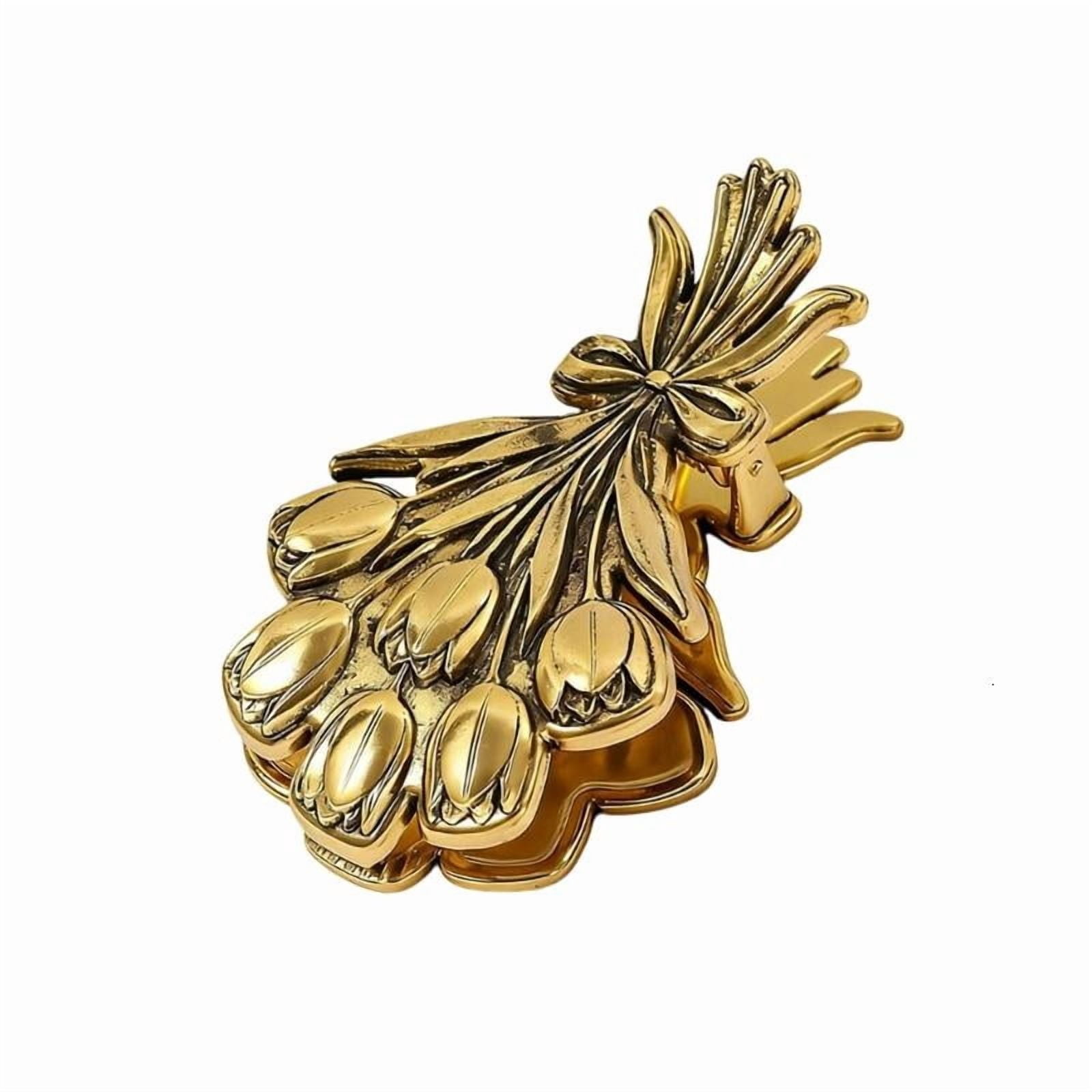CEORPER Antique Floral Leaves Bookmarks Clip Metal Book Page Holder for ...