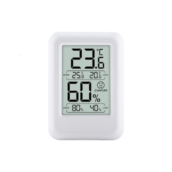 CEORPER Battery Powered Digital Thermometers Hygrometer Easy Read Room ...
