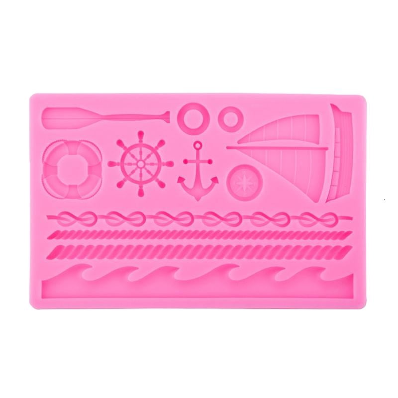 CEORPER Cake Chocolate Clay Soap Decorating Baking Exquisite Sailing ...