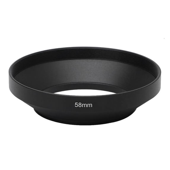 CEORPER Camera Metal Lens Hood Wide Angle Screw Mount Lens Hood for ...