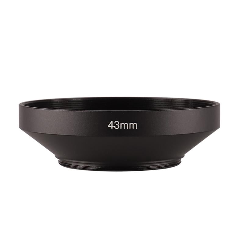 CEORPER Camera Metal Lens Hood Wide Angle Screw Mount Lens Hood for ...