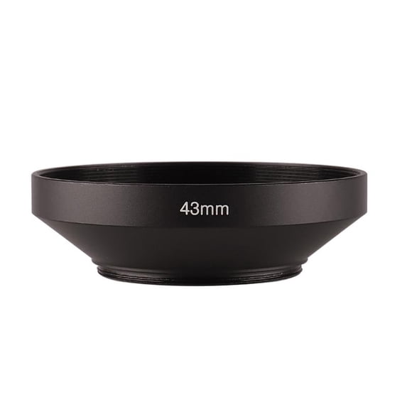 CEORPER Camera Metal Lens Hood Wide Angle Screw Mount Lens Hood for ...