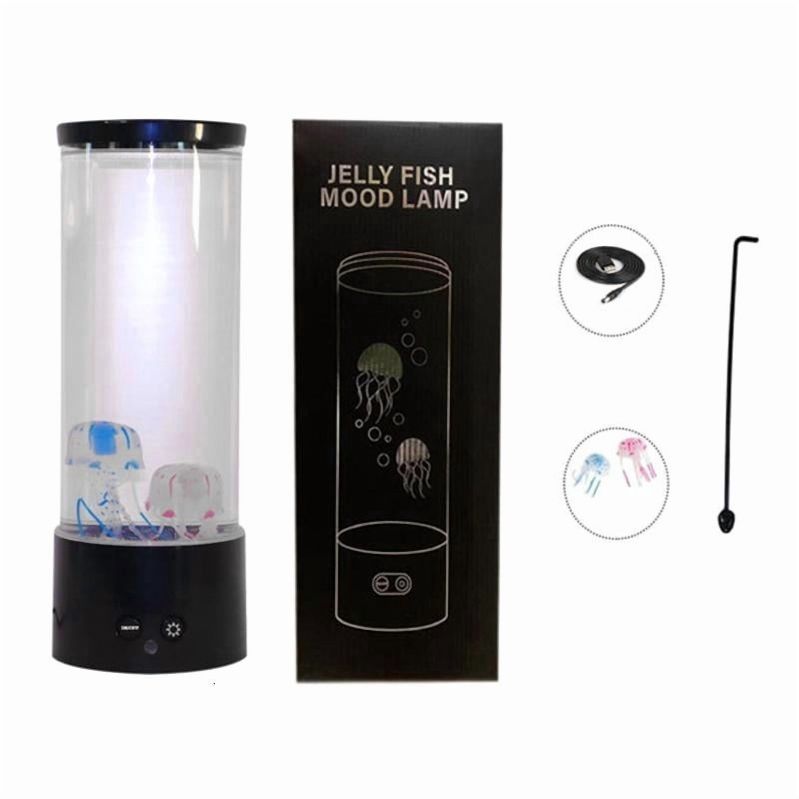 CEORPER Creative Jellyfish-Bedside Table Lamp Aquarium Led Fish for ...