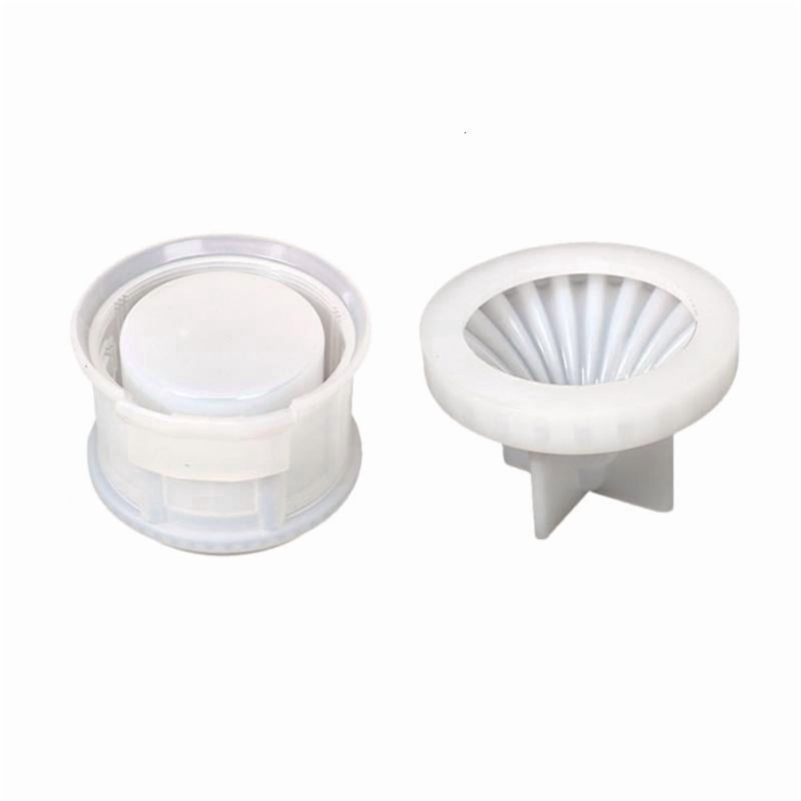 CEORPER DIY Jar Bottle Storage Box Resin Silicone Mold for DIY Crafts ...