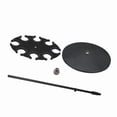 CEORPER Desktop Microphone Stand Holder For 8 Mics With Adjustable ...
