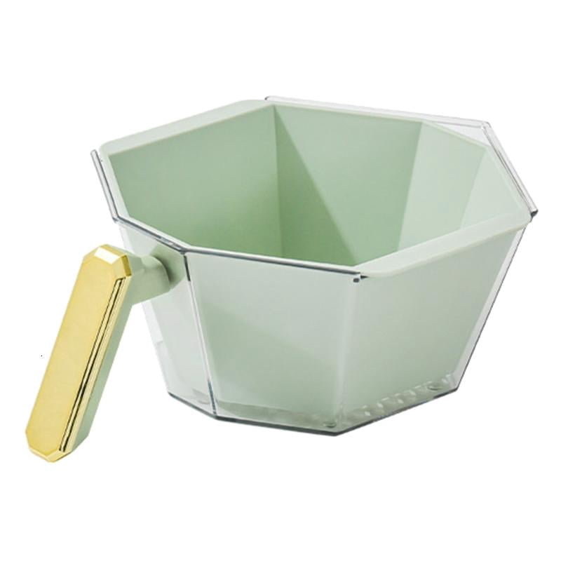 CEORPER Drain Storage Basket Double Tier with Handle Detachable Food ...