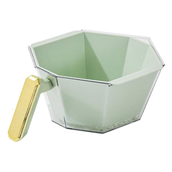 CEORPER Drain Storage Basket Double Tier with Handle Detachable Food ...