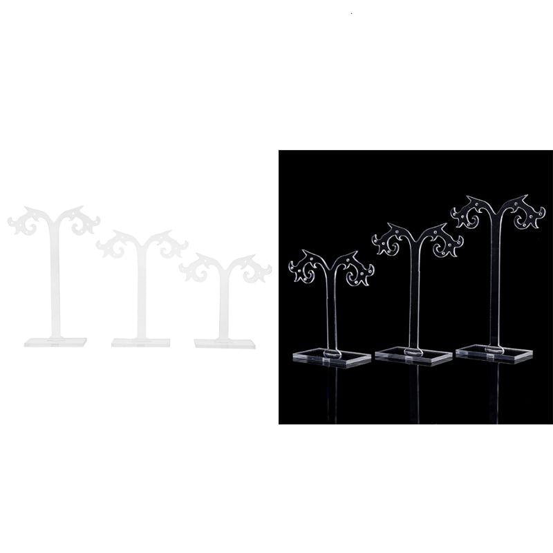 CEORPER Earring Display Stand Acrylic Showcase Storage Holder Rack Gift ...