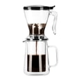 CEORPER Elegant 650ML Coffee Dripper And Glass Carafe Set For Coffee ...