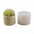 CEORPER Epoxy European Succulent Flower Pot Silicone Mold Mirror Resin ...