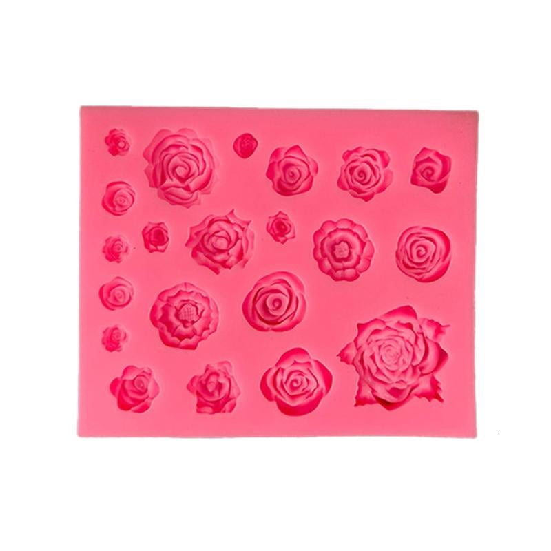 CEORPER Exquisite Flower Molds 3D Handmade Camellia Craft Kitchen ...