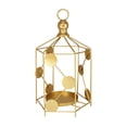 CEORPER Fashion Design Candle Holder Stand Metal Tree Leaf Shape ...