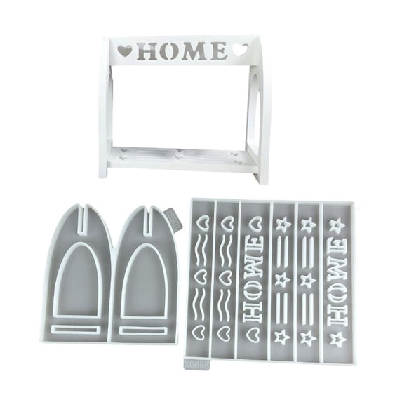 CEORPER Flexible Silicone Mold for Artistic Desktop Enhancements ...