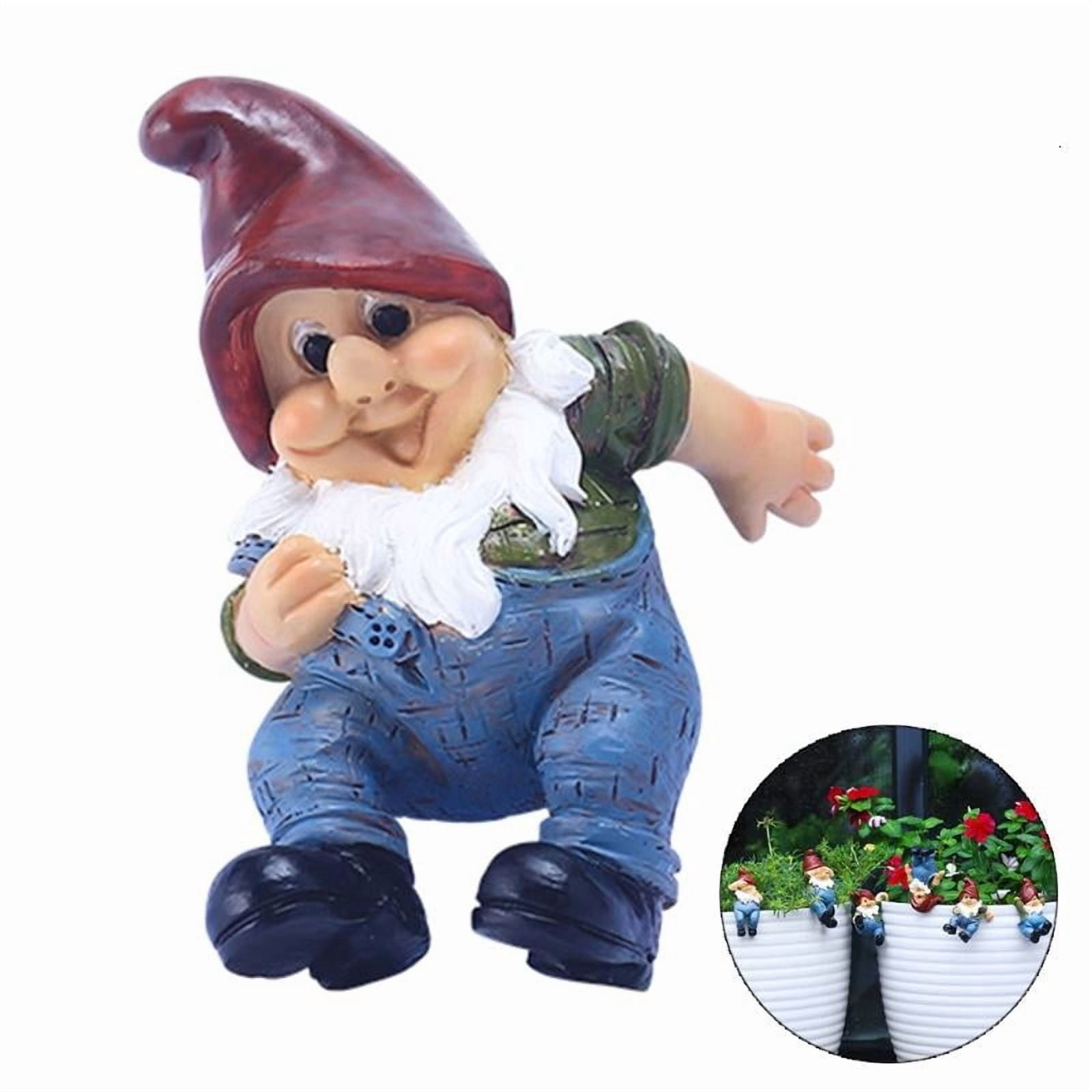 CEORPER Flower Pot Decoration Climbing Elf Dwarf Desktop Ornaments Vase ...