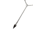 CEORPER Gothic Style Sliding Chain Jewelry Crow Charm Necklace Metal ...