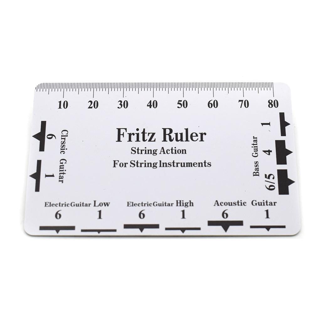 CEORPER Guitar String Height Gauge Setups Gauge Luthier Repair Tool ...