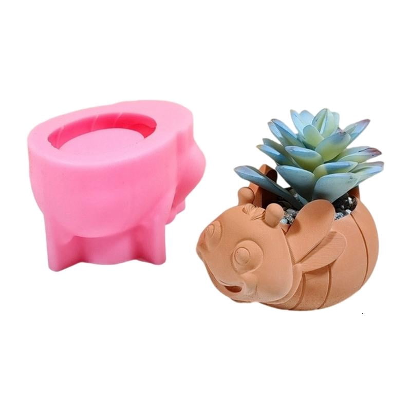 CEORPER Handcraft Your Own Bees Planters with High Quality Silicone ...