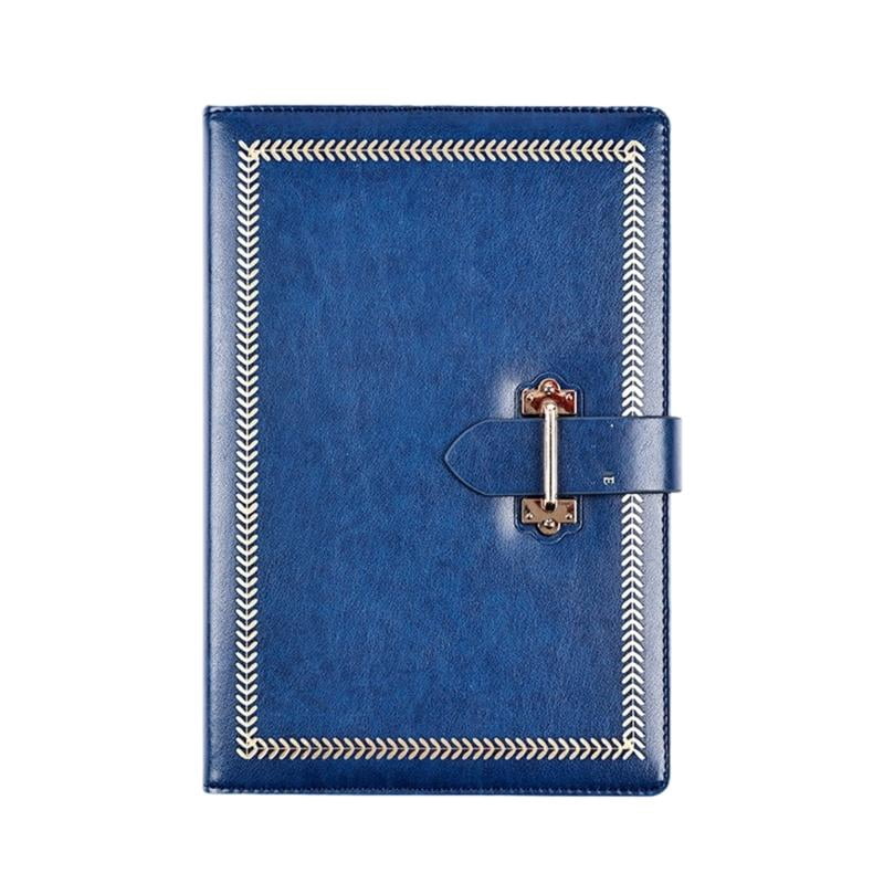 CEORPER Hardcover PU Notebook with 222 Pages PU Pen Slots for Writing ...