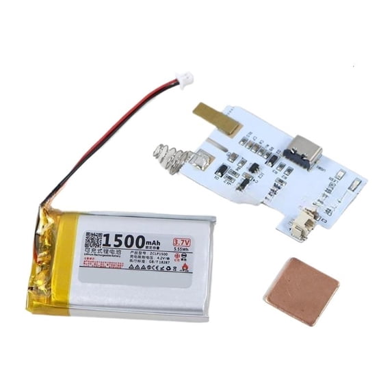 CEORPER High Capacity 1500mAh Polymer Battery with Fast Charging Module ...