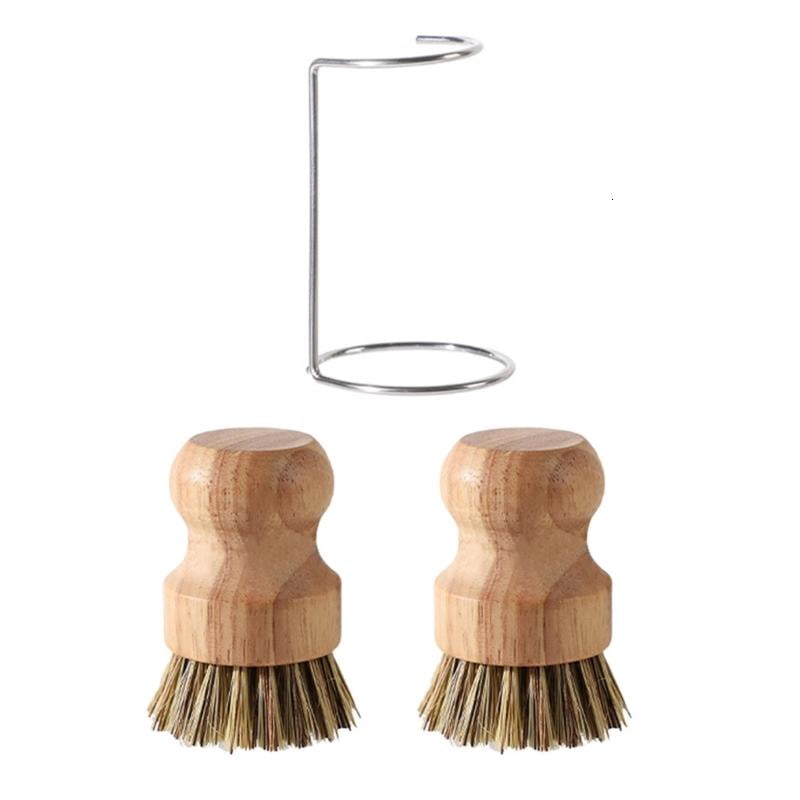CEORPER High Performances Coconut Fiber Dish Scrubber Brushes for ...