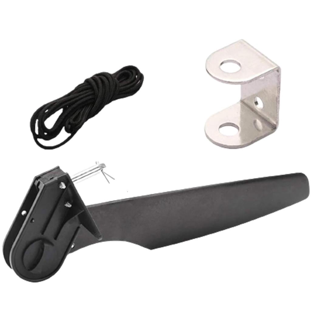 CEORPER Kayak Nylon Rudder with Rope Fishing Watercraft Canoes Boats ...