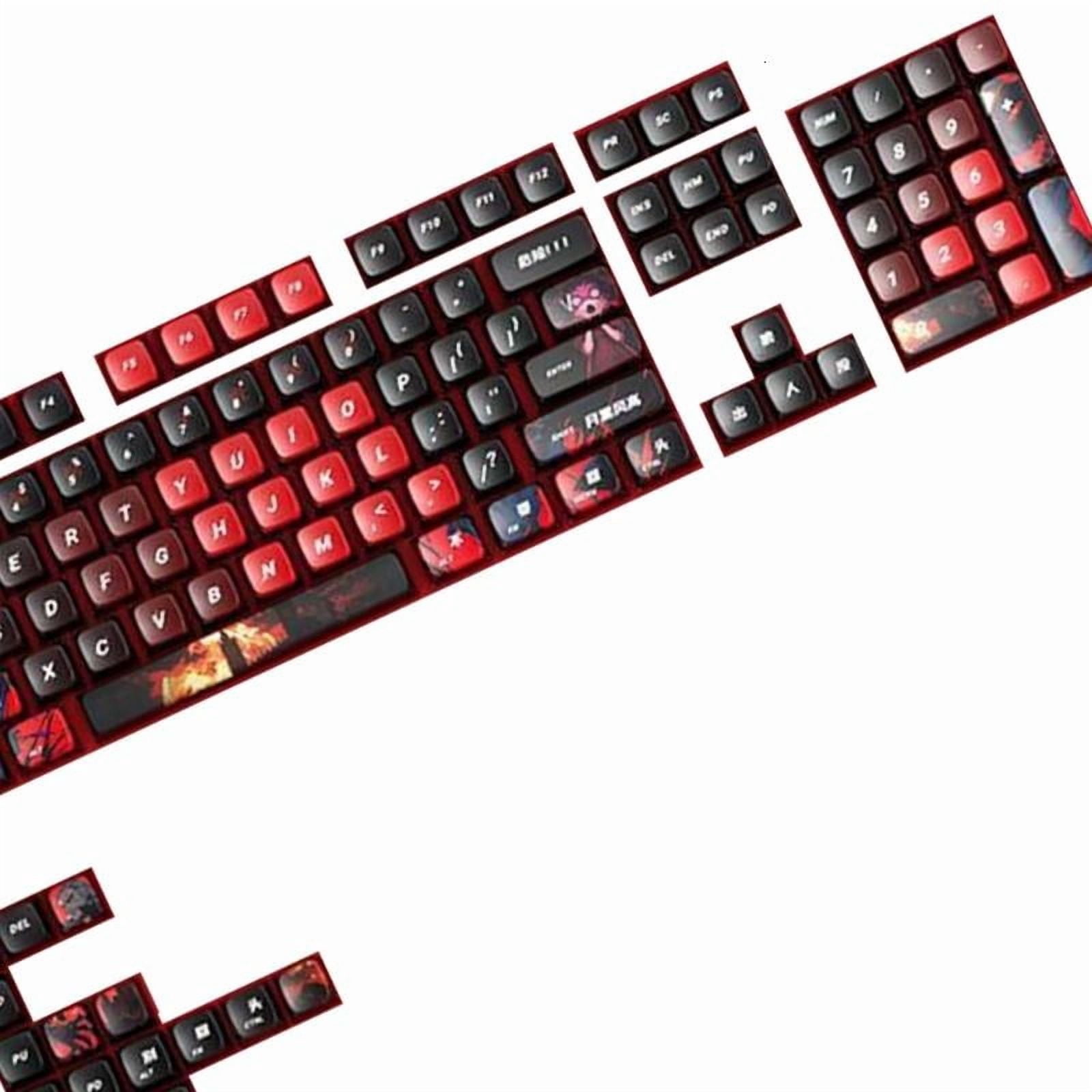 CEORPER Low Light Keycaps Enhances Backlights Game Theme 119-Key ...