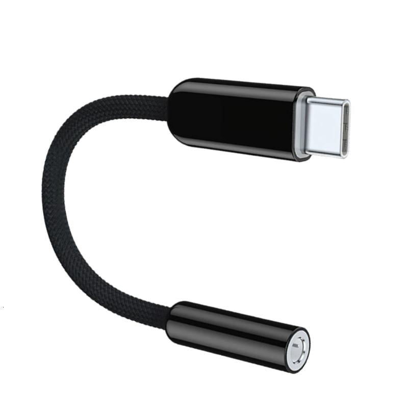 CEORPER Nylon Braided USB C Male To 3.5mm Female Adapter Cable For ...
