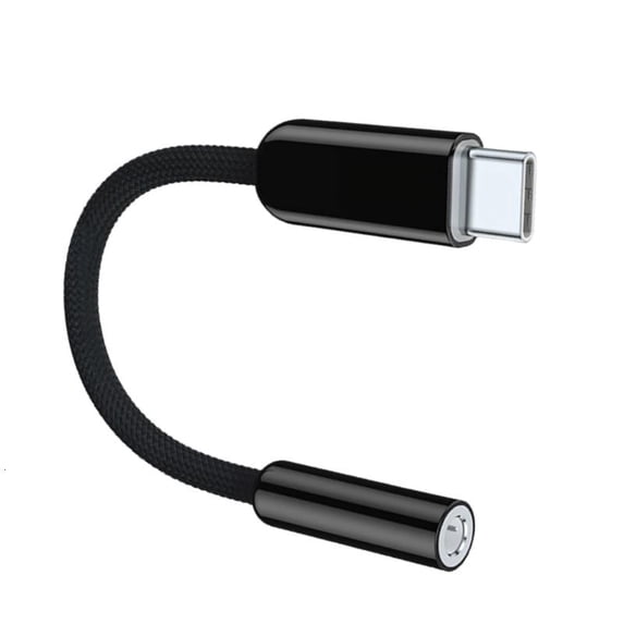 CEORPER Nylon Braided USB C Male To 3.5mm Female Adapter Cable For ...