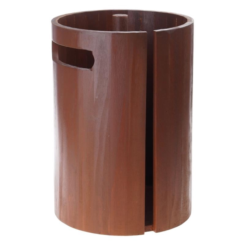 CEORPER Paper Towel Holder Kitchen Roll Paper Stand Natural Wood Napkin ...