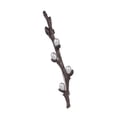 CEORPER Plum Branch Brooch Pin Lightweight Design Secure Locking ...