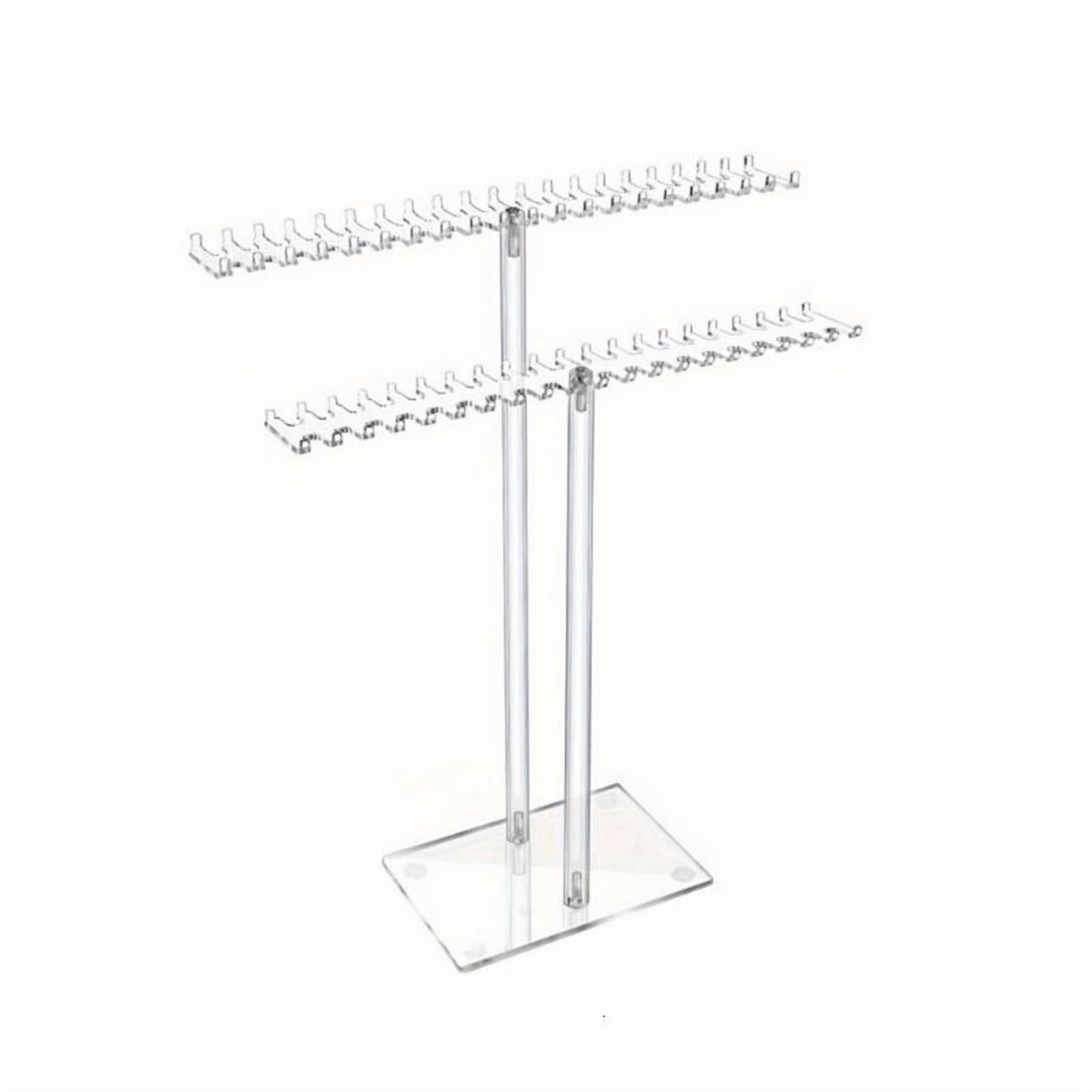 CEORPER Portable Necklace Organizers Stand Sturdy Acrylics with ...