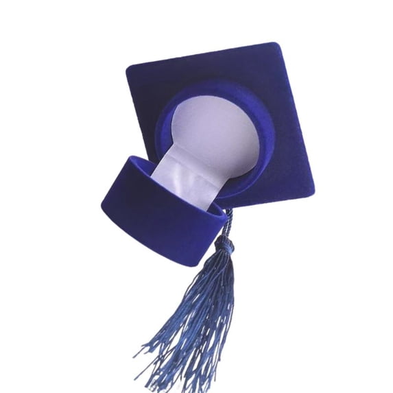 CEORPER Practical Bachelor Cap Shape Rings Storage Organizers Rings ...