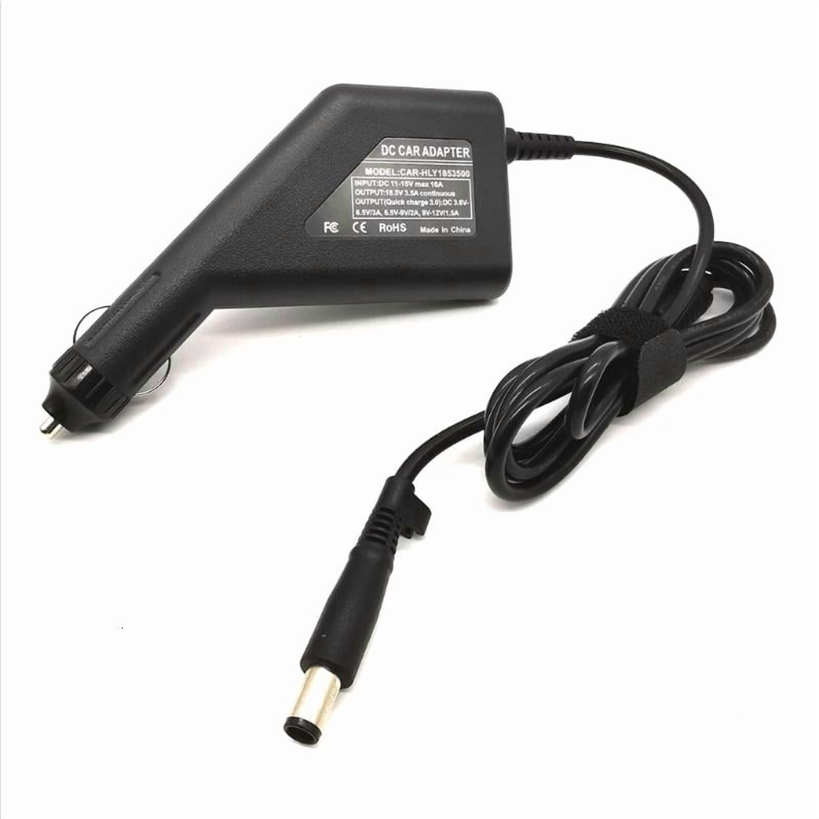 CEORPER QC3.0 Laptop Cellphone Car Charger DC Adapter 18.5V 3.5A 7.4x5 ...