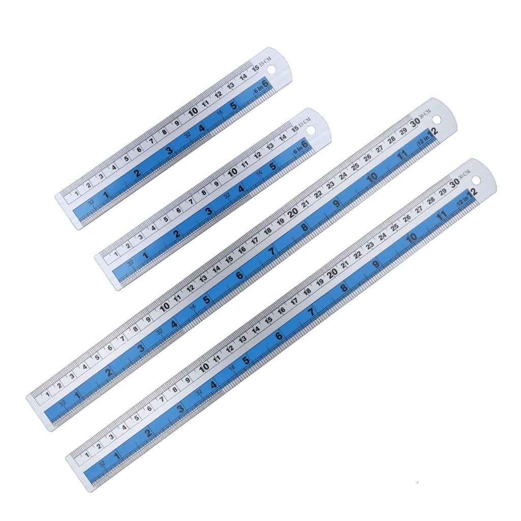 CEORPER Quality Metal Straight Edges Ruler for Students Craftsmen DIY ...