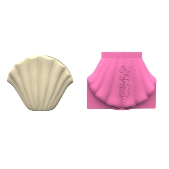 CEORPER Silicone Mould Shell Shape Planter Moulds for Artistic Cement ...