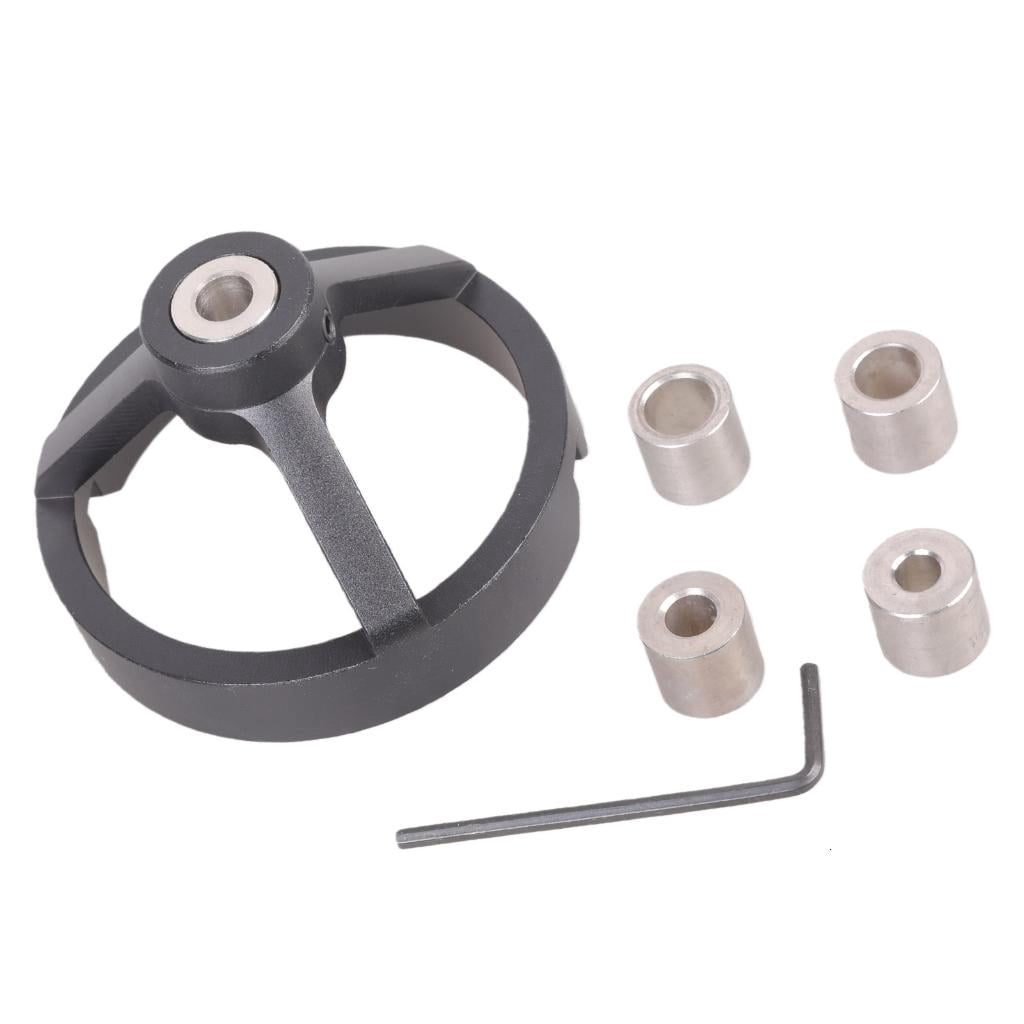 CEORPER Straight Hole Punch Locator Jig Hole Opener Round Wood Dowel ...