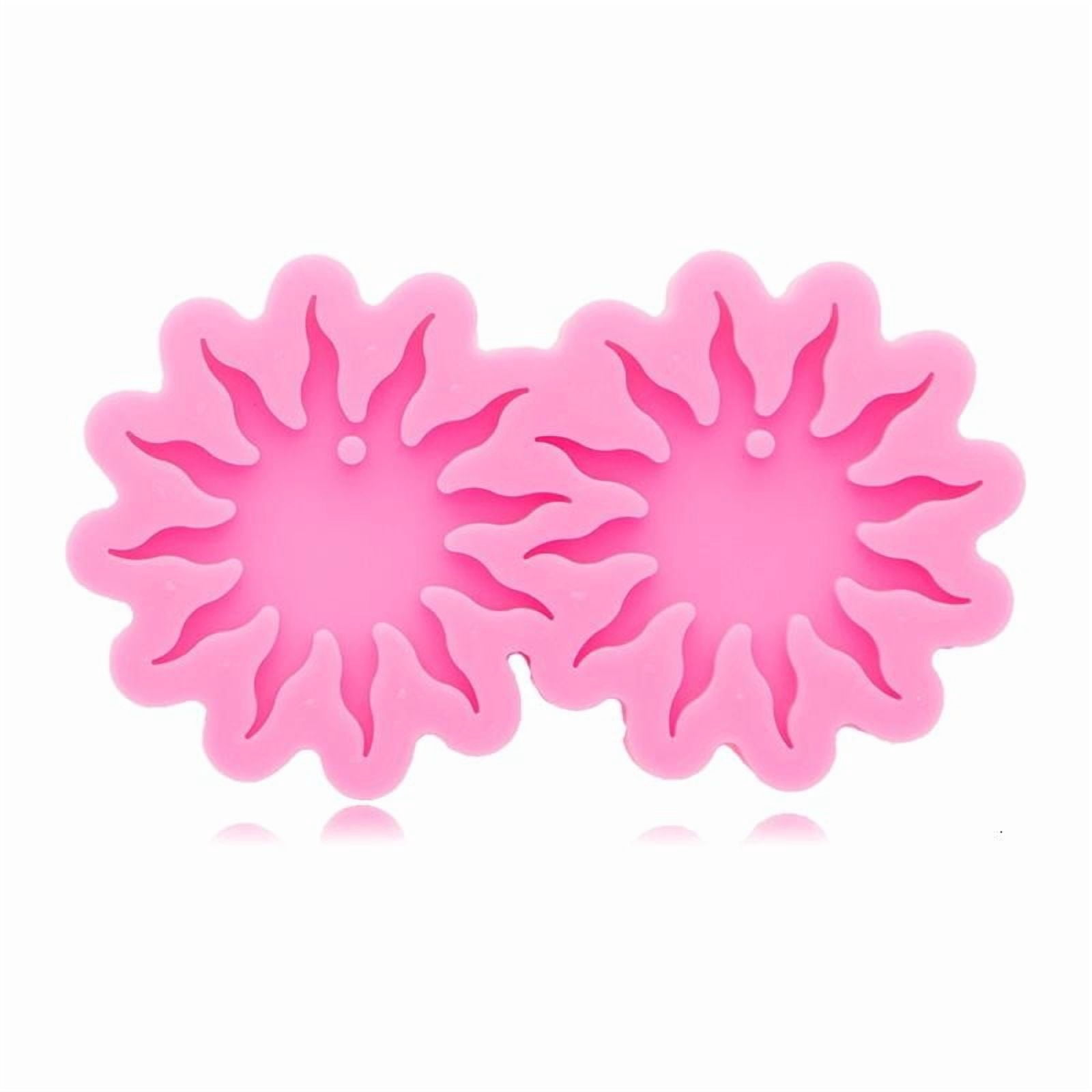 CEORPER Sun Flower Ear Studs Epoxy Resin Mold DIY Crafts Jewelry ...