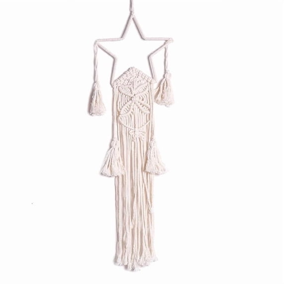 CEORPER Tassel Tapestry Boho Wall Hanging Decor Wall Art Decorations ...