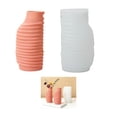 CEORPER Thread Flower Pots Silicone Mould Cement Plaster Craft Home ...
