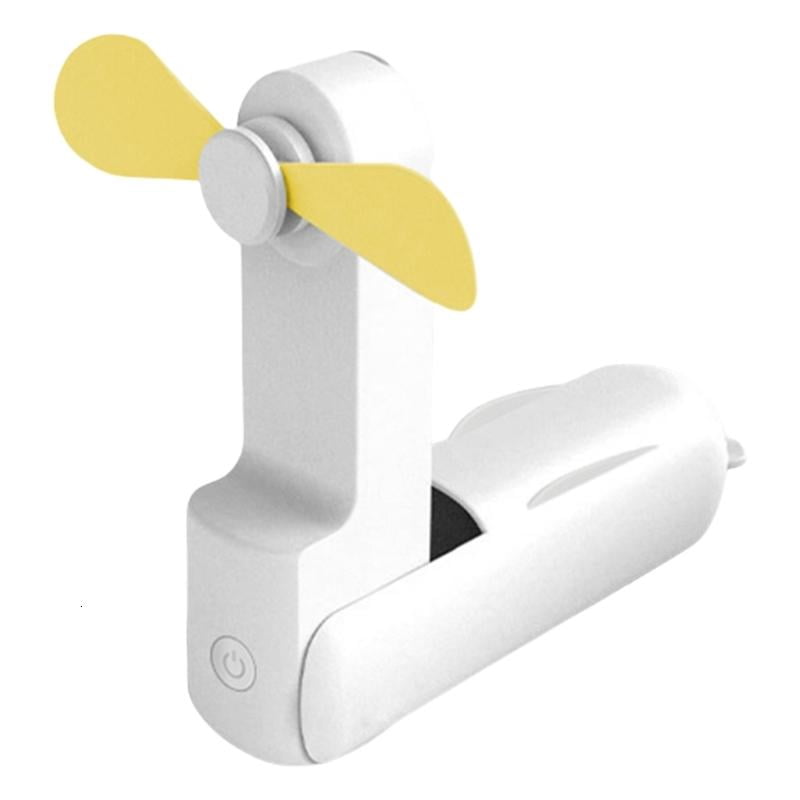 CEORPER USB Rechargeable Miniature Desk Fan Cooling Device for Students ...