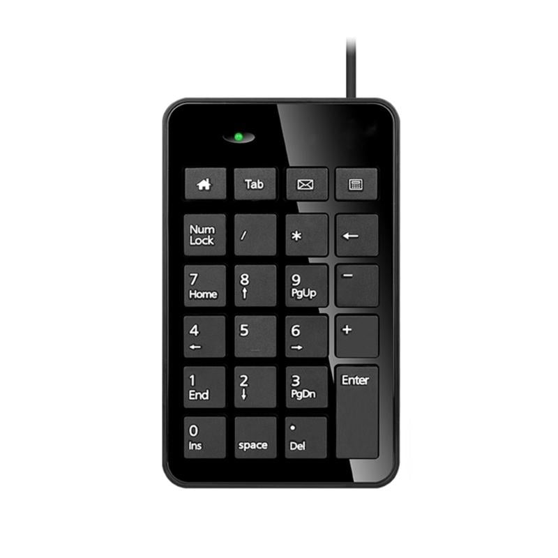 CEORPER USB Wired Mini Keypad Numeric Keboard Numpad 23 Keys Number ...