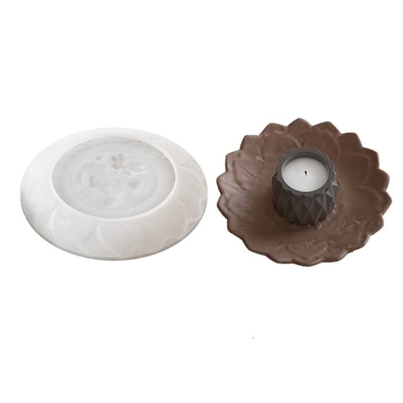 CEORPER Unique Silicone Epoxy Resin Casting Mold Large Tray for ...