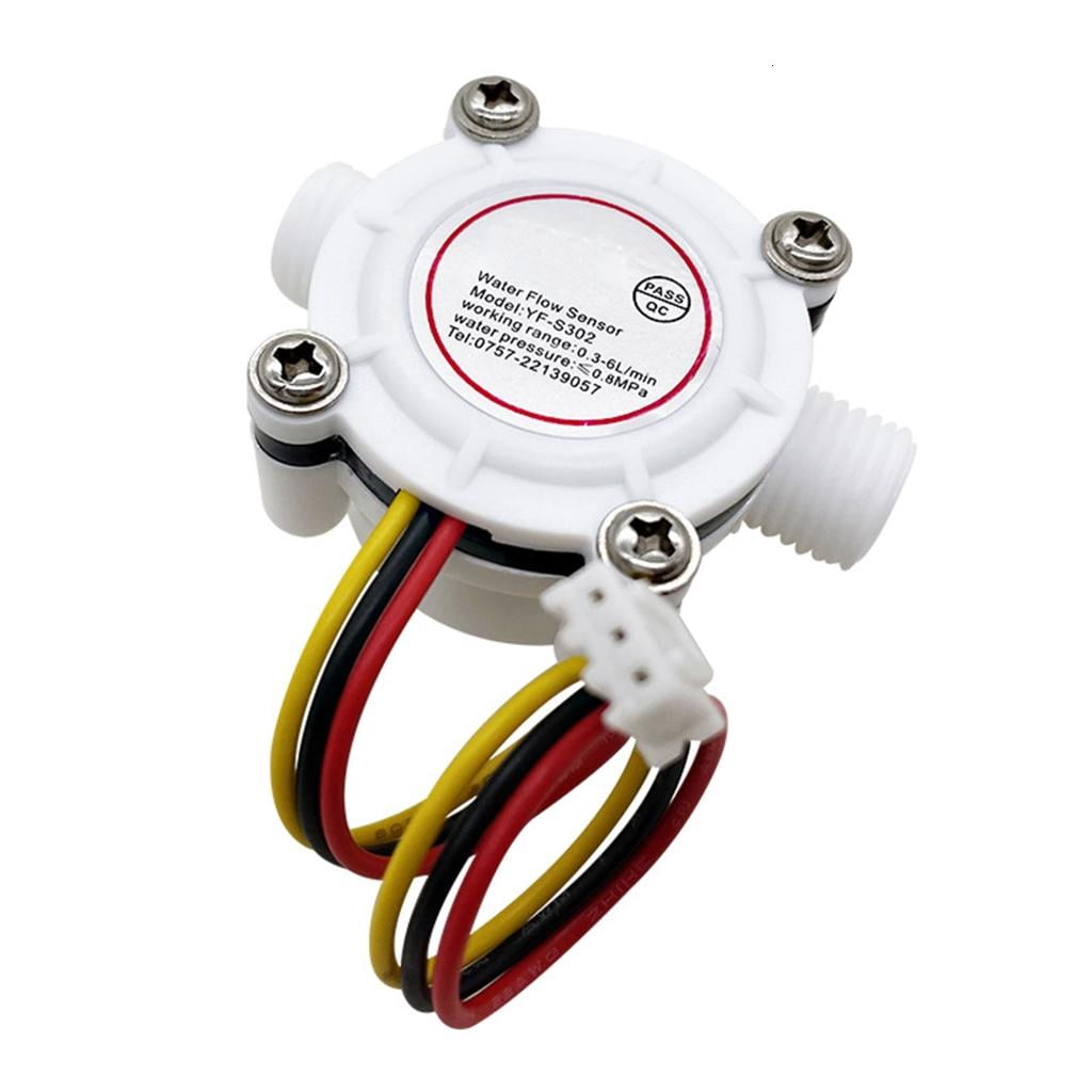 CEORPER Water Flows Meter G1/4 Inch Connector Water Flowing Monitors ...