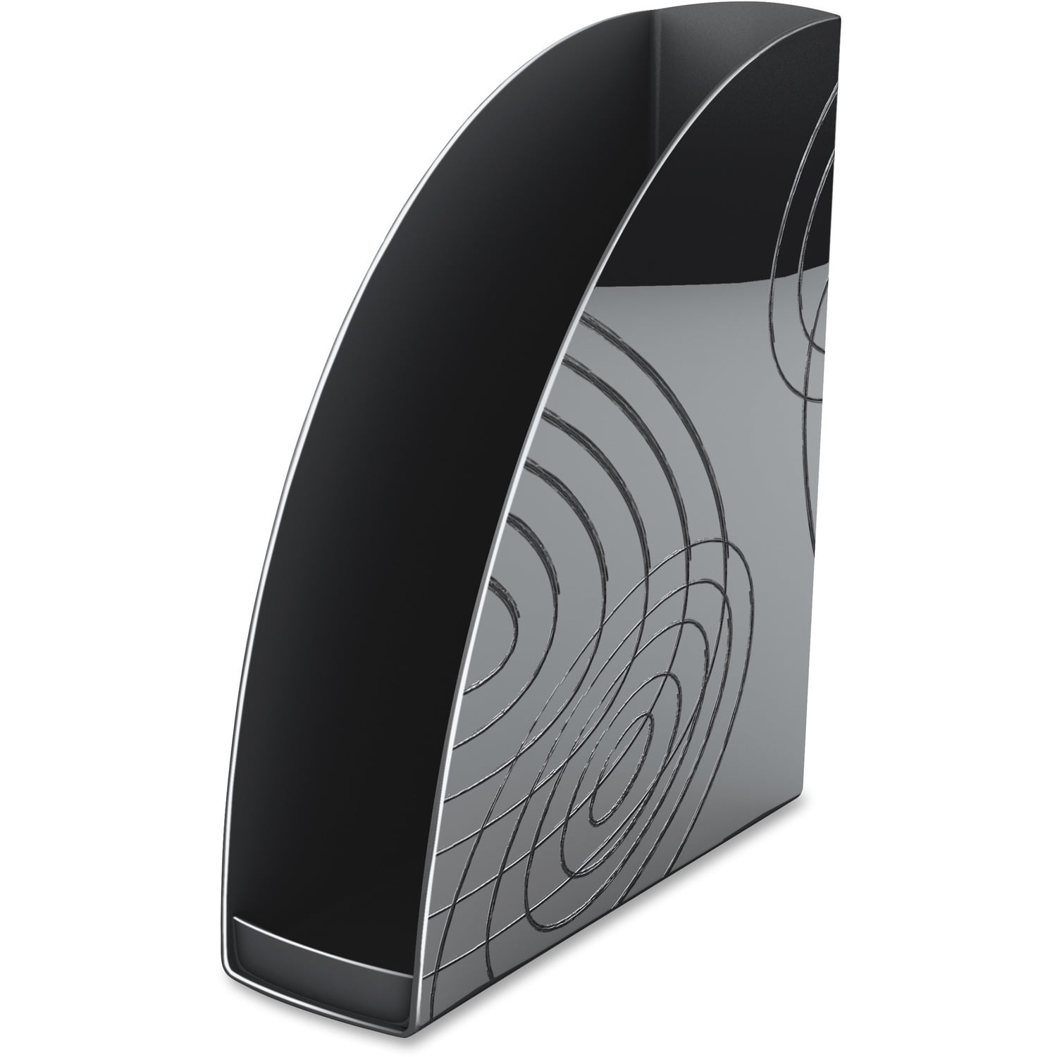 CEP Magazine File 3-1/5"x10-1/5"x12-1/5" Black 1067000011 - Walmart.com