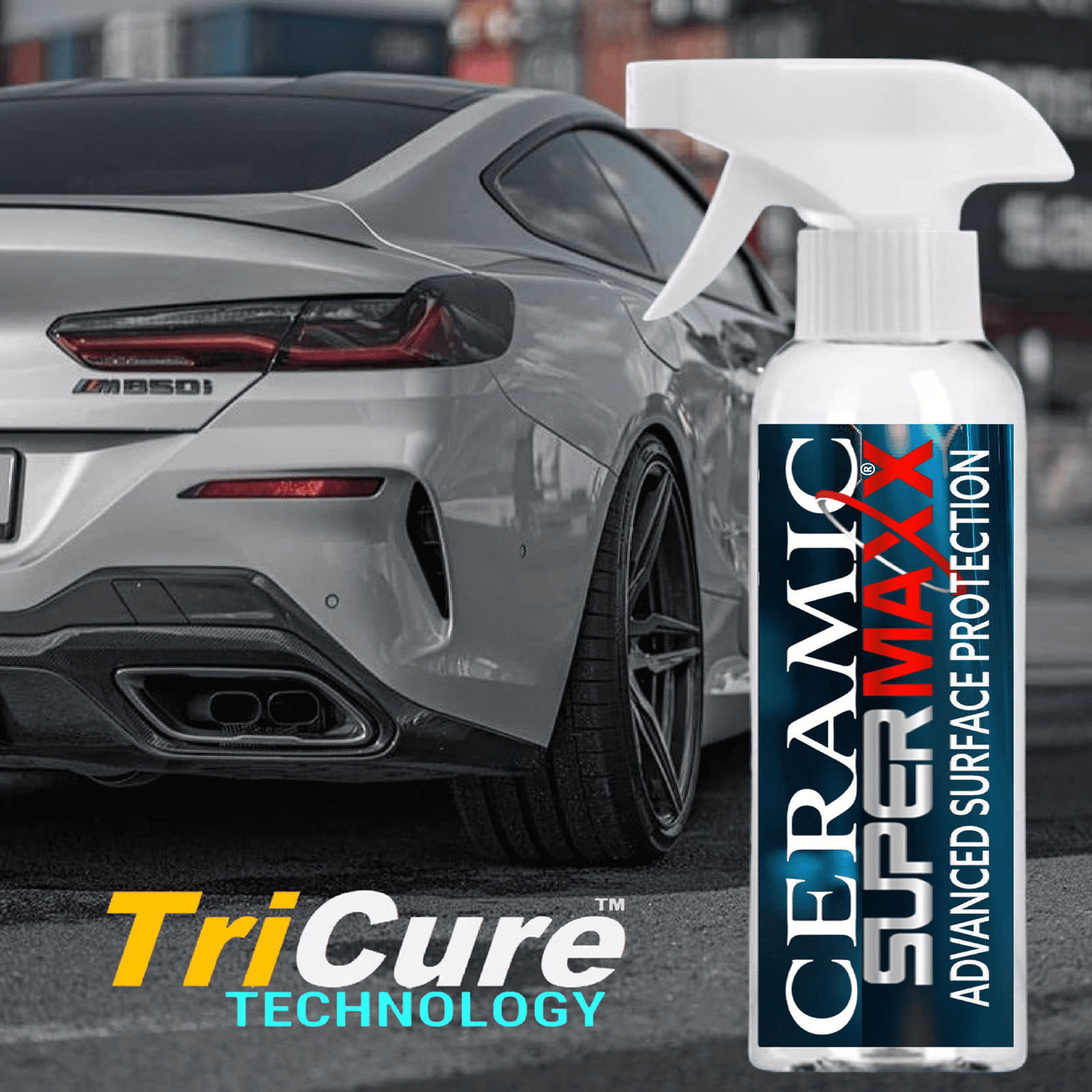 CERAMIC CAR COATING TRICURE POLYSILAZANE PPF PROTECTION-8oz/237ml ...