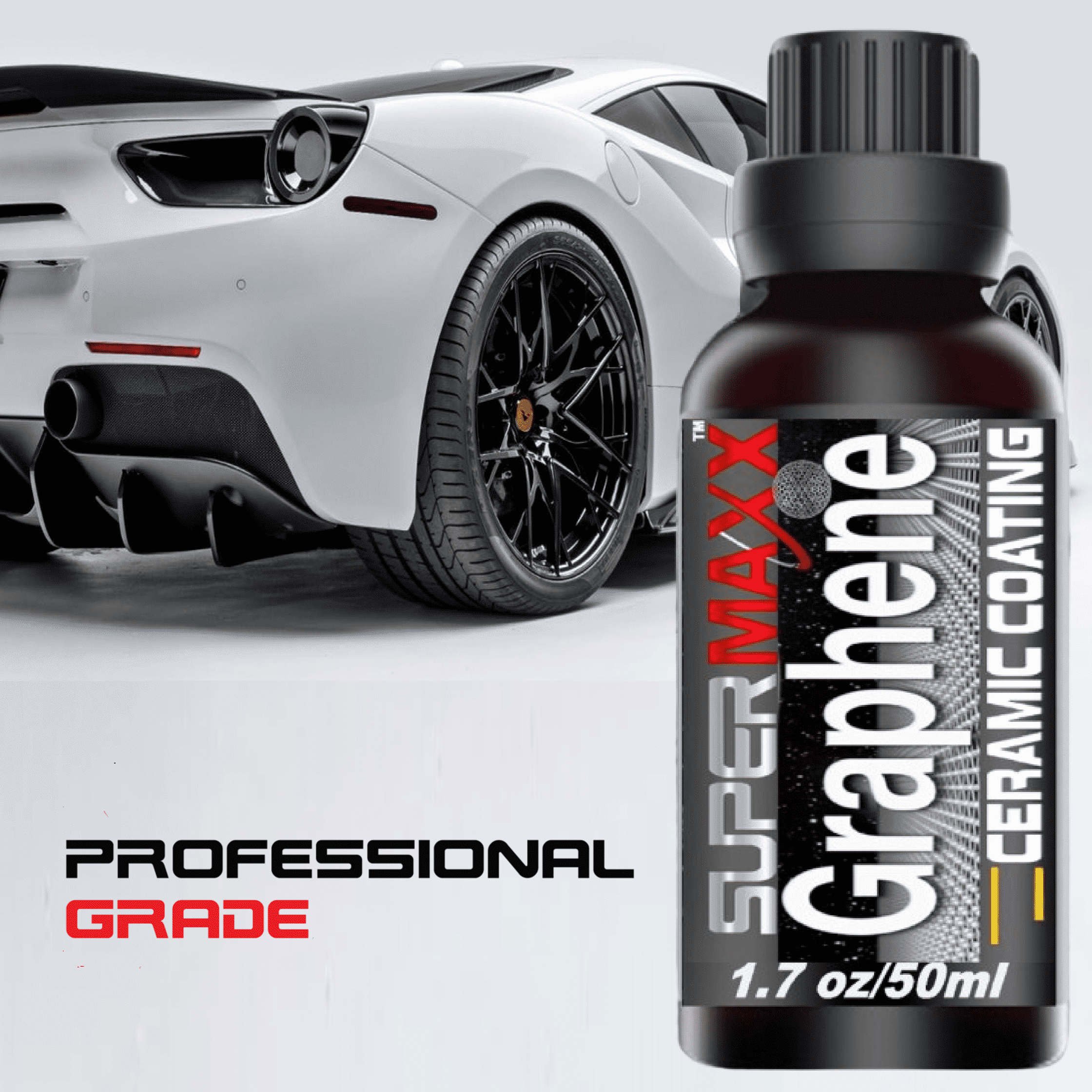 CERAMIC COATING WORLD'S STRONGEST GRAPHENE PAINT PROTECTION" - 1.7oz ...