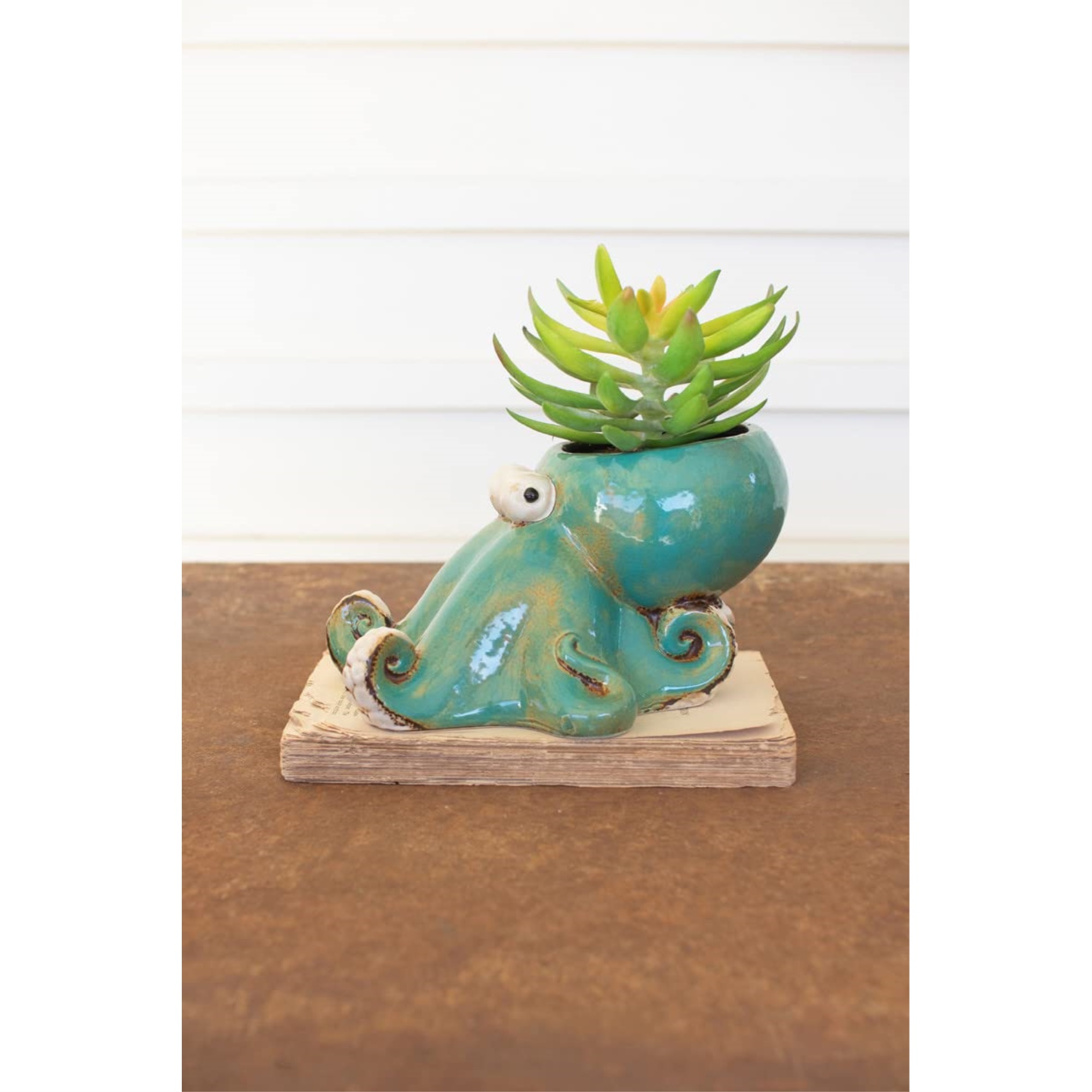 CERAMIC OCTOPUS PLANTER - Walmart.com