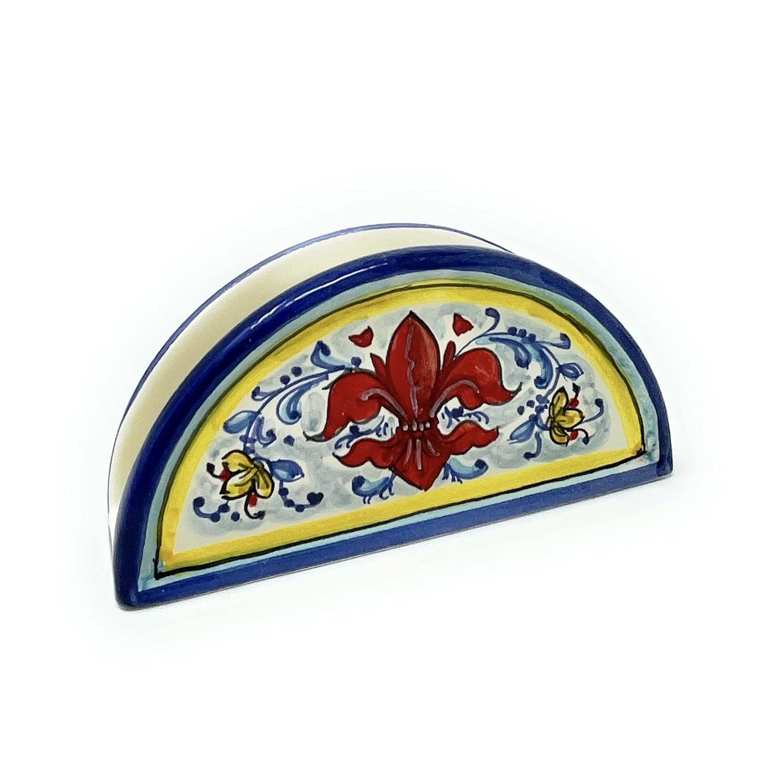CERAMICHE D'ARTE PARRINI - Italian Ceramic Art Pottery Napkin Holder ...