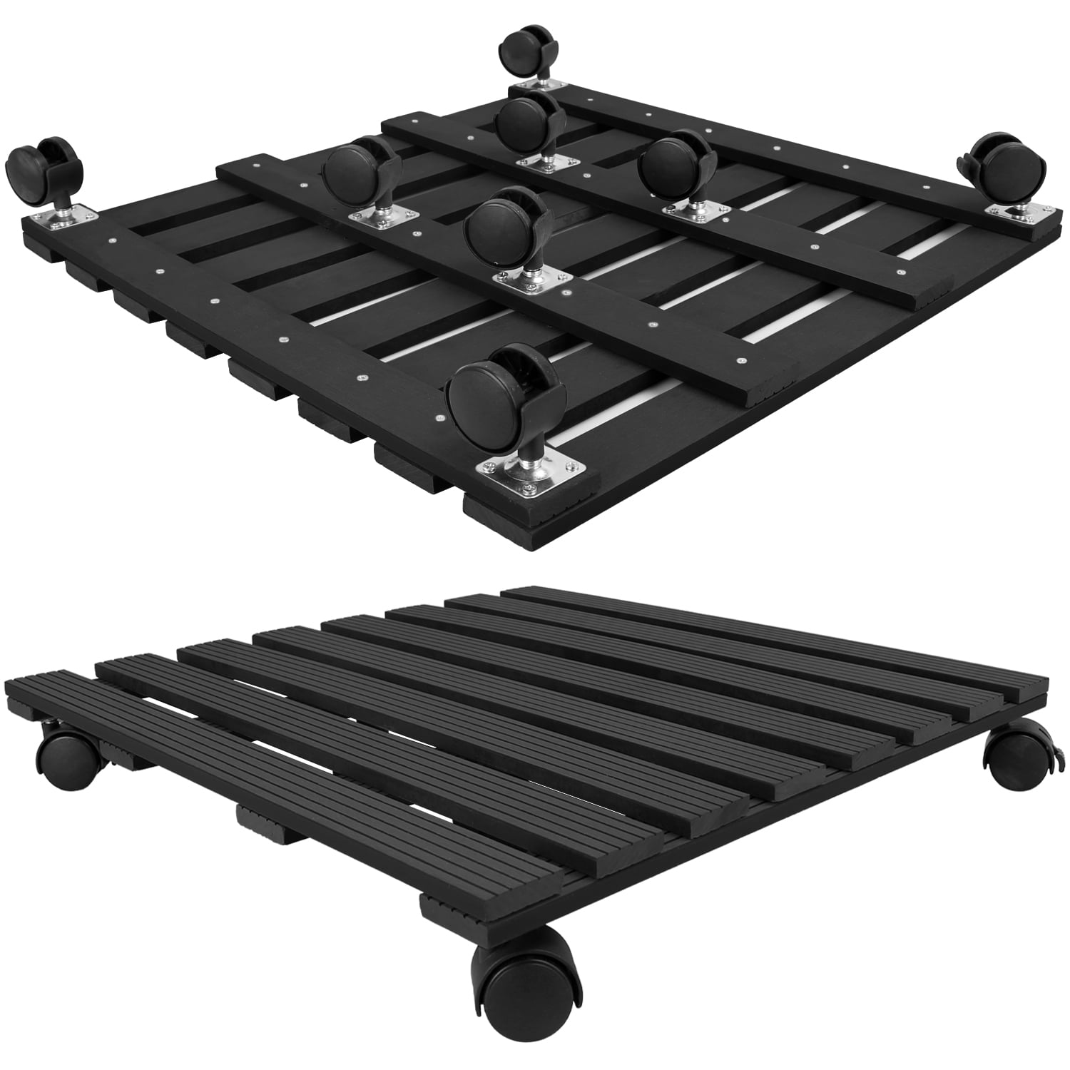 CERBIOR Plant Caddy 20Inches Duty Round Plant Roller 360° Lockable ...